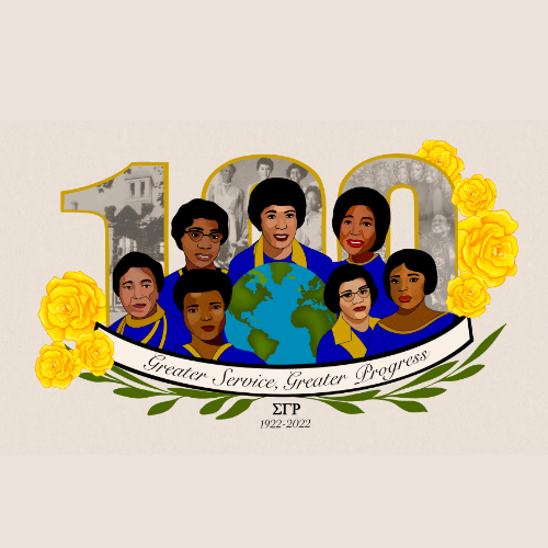 Commemorative Centennial Founders Art (Print) – Sigma Gamma Rho ...